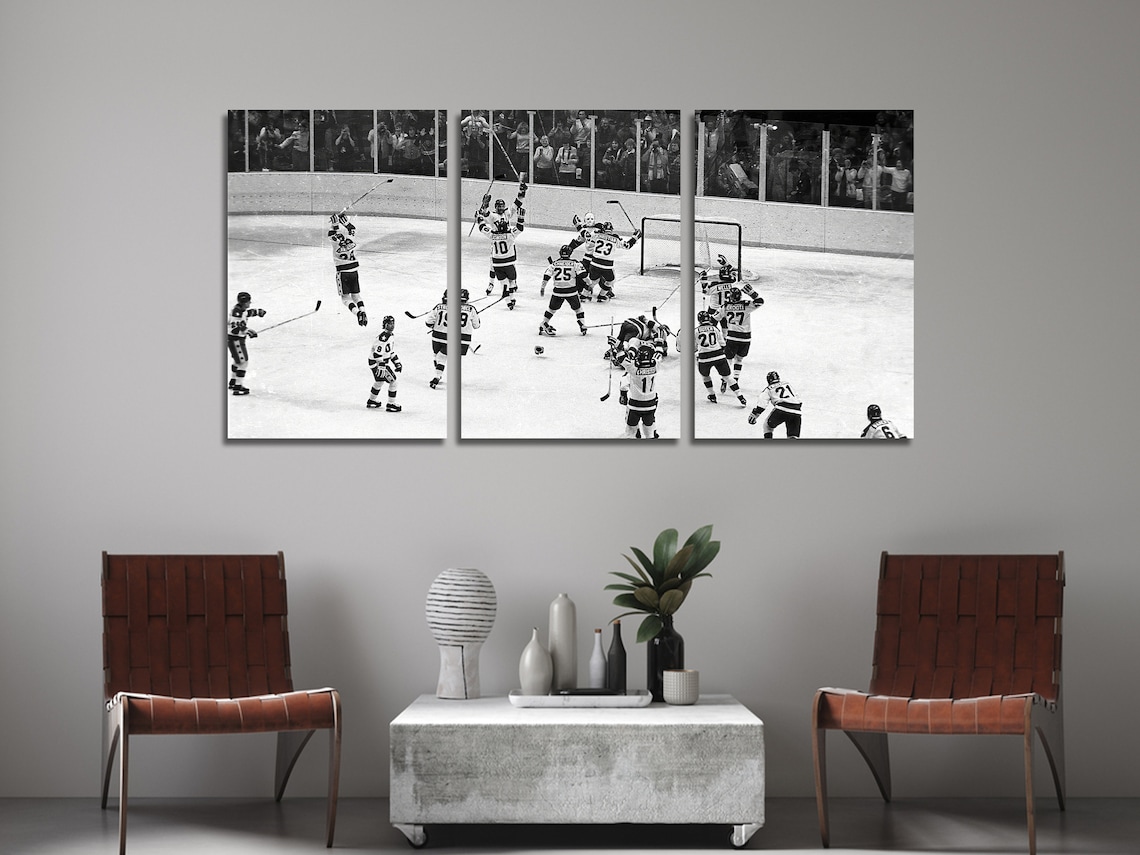 1980 Miracle on Ice Multi Canvas Wall Art, Large Framed Canvas Wall Art ...