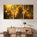 Lord Ganesha Golden Multi Canvas Wall Art, Large Framed Canvas Wall Art ...