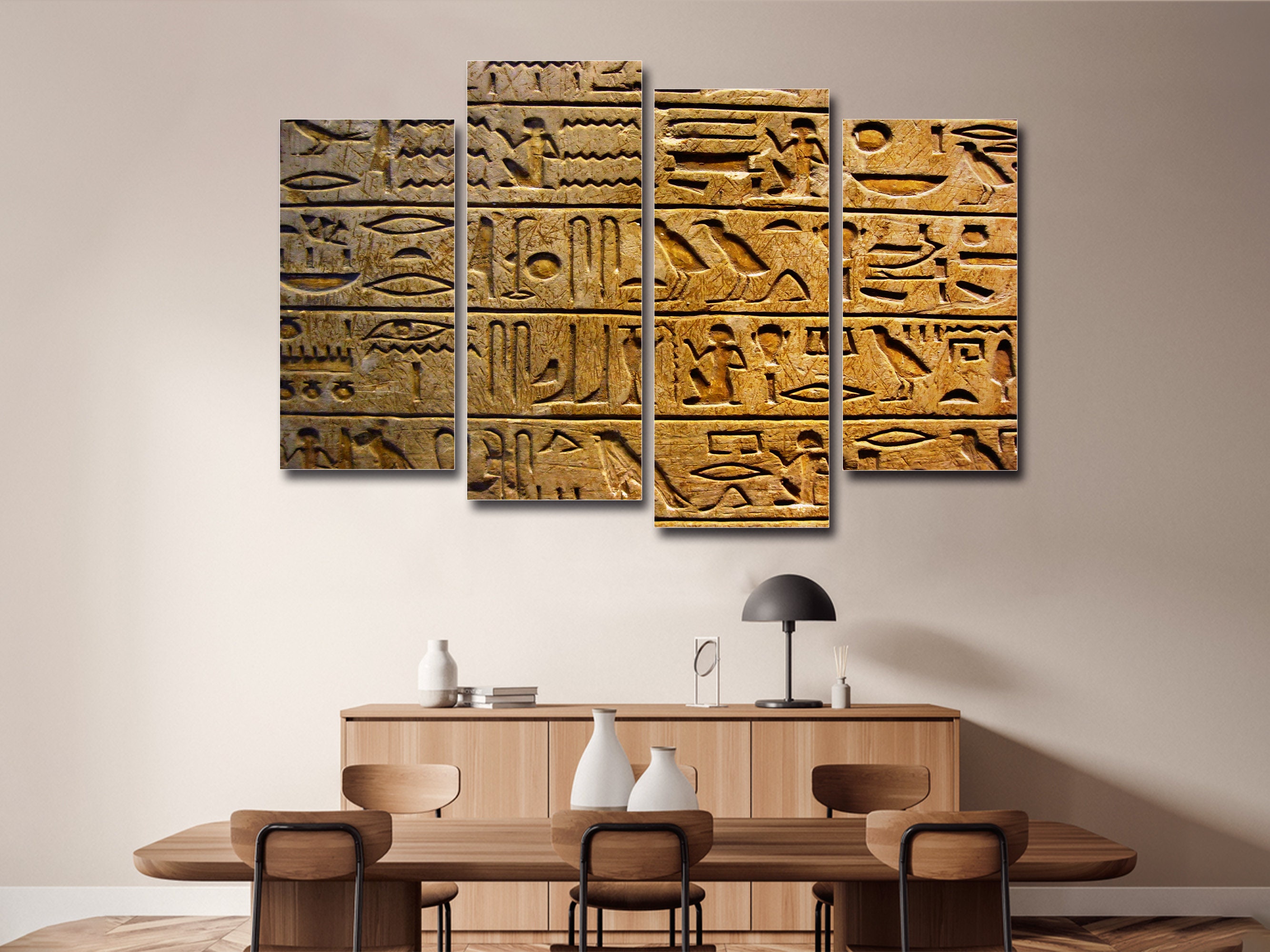Egyptian Hieroglyphics Wall Art