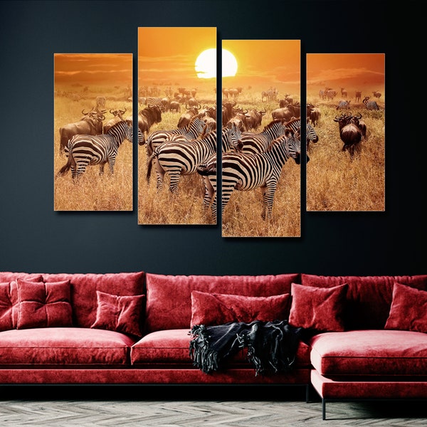 4 Panel Canvas - Etsy