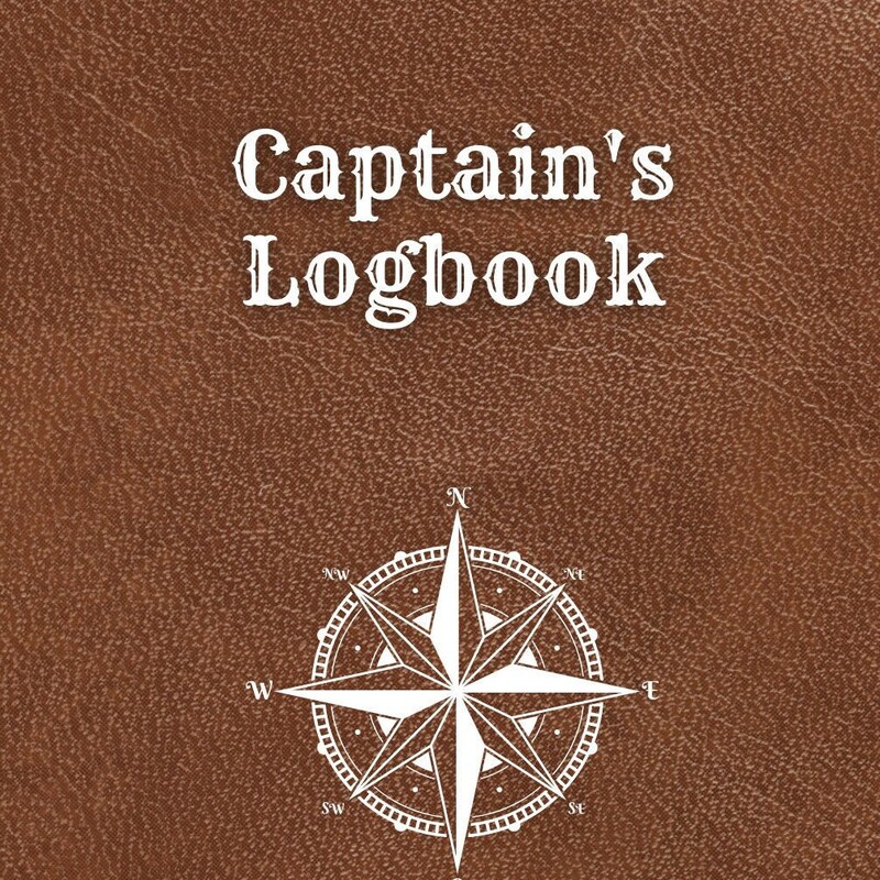 Captains Log Book - Etsy