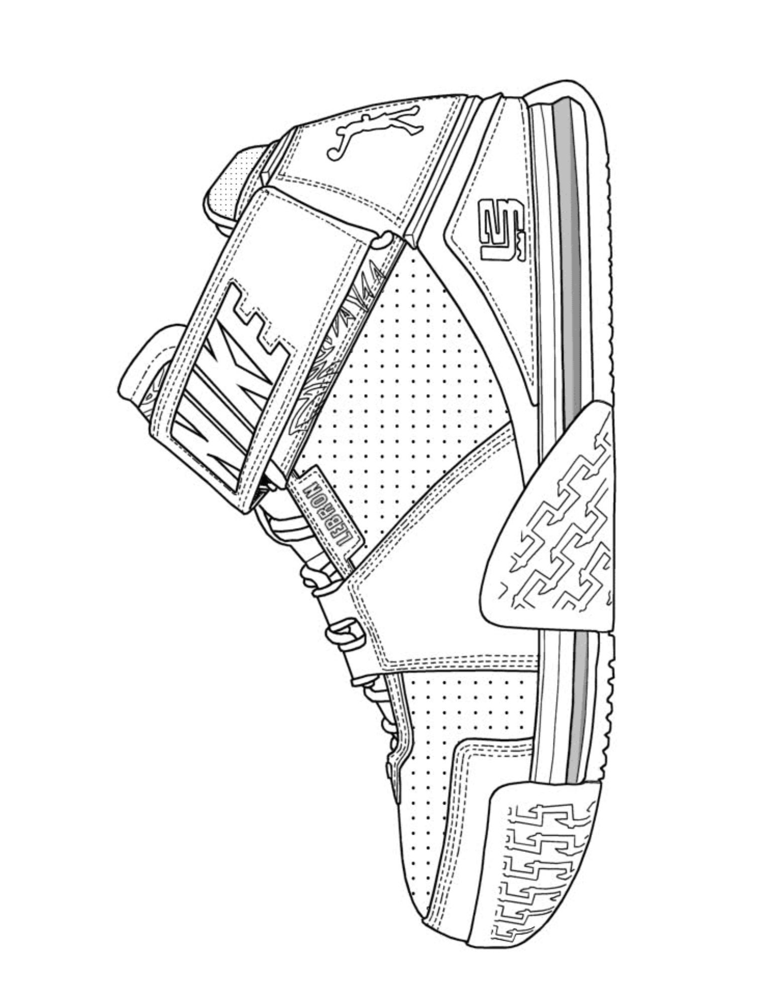 Sneaker Coloring Book / Digital Download / Kids, Teens, and ...
