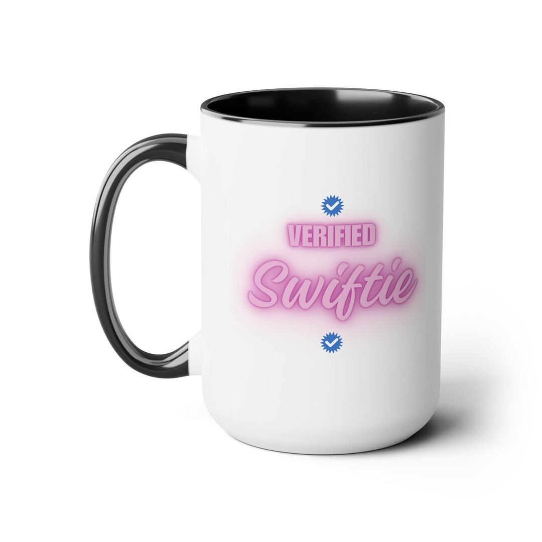 Verified Swiftie / Verified Symbol / Taylor Swift/ Two-tone Coffee Mugs ...