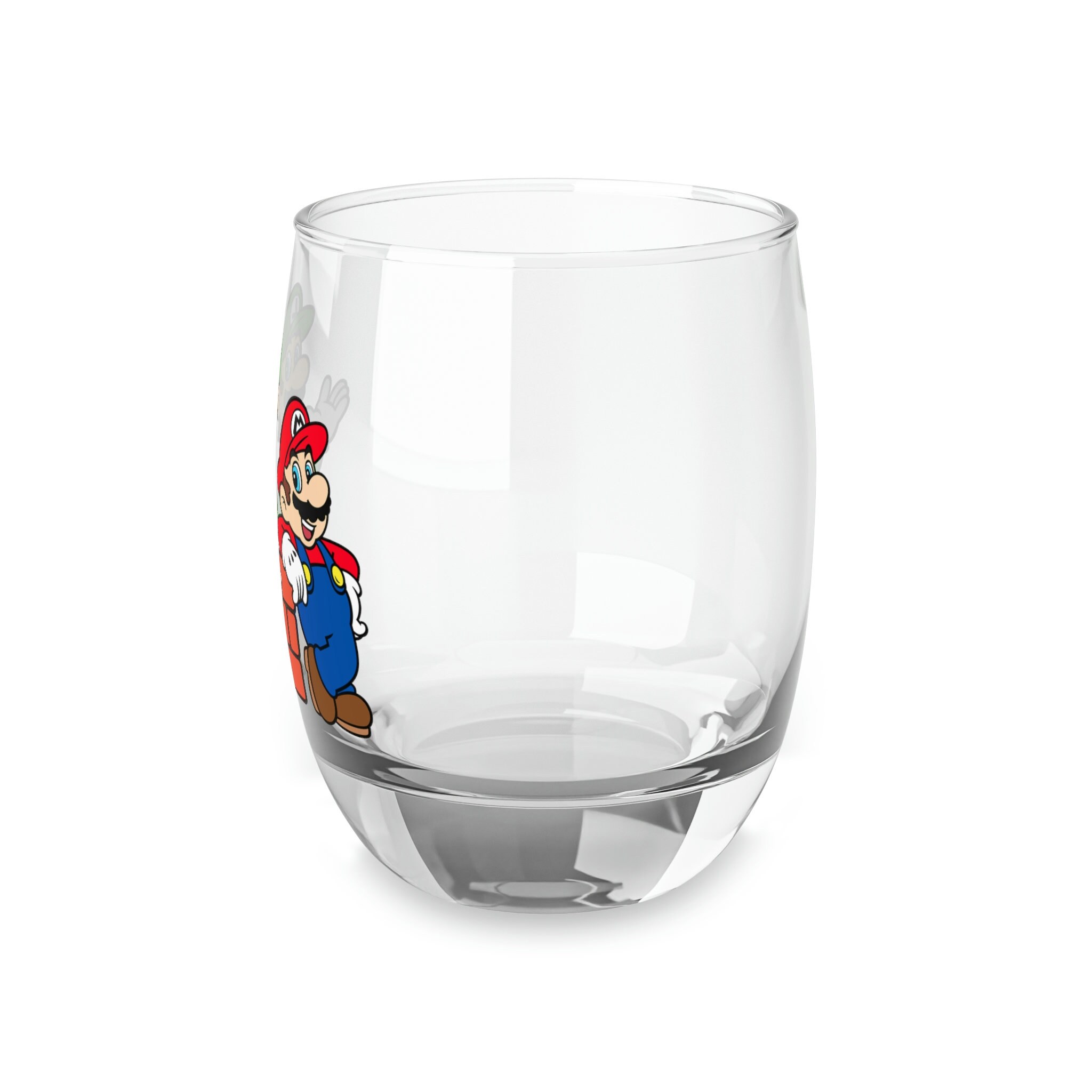 Super Mario Bros Whiskey Glass / Mario and Luigi / Wine / Beer ...