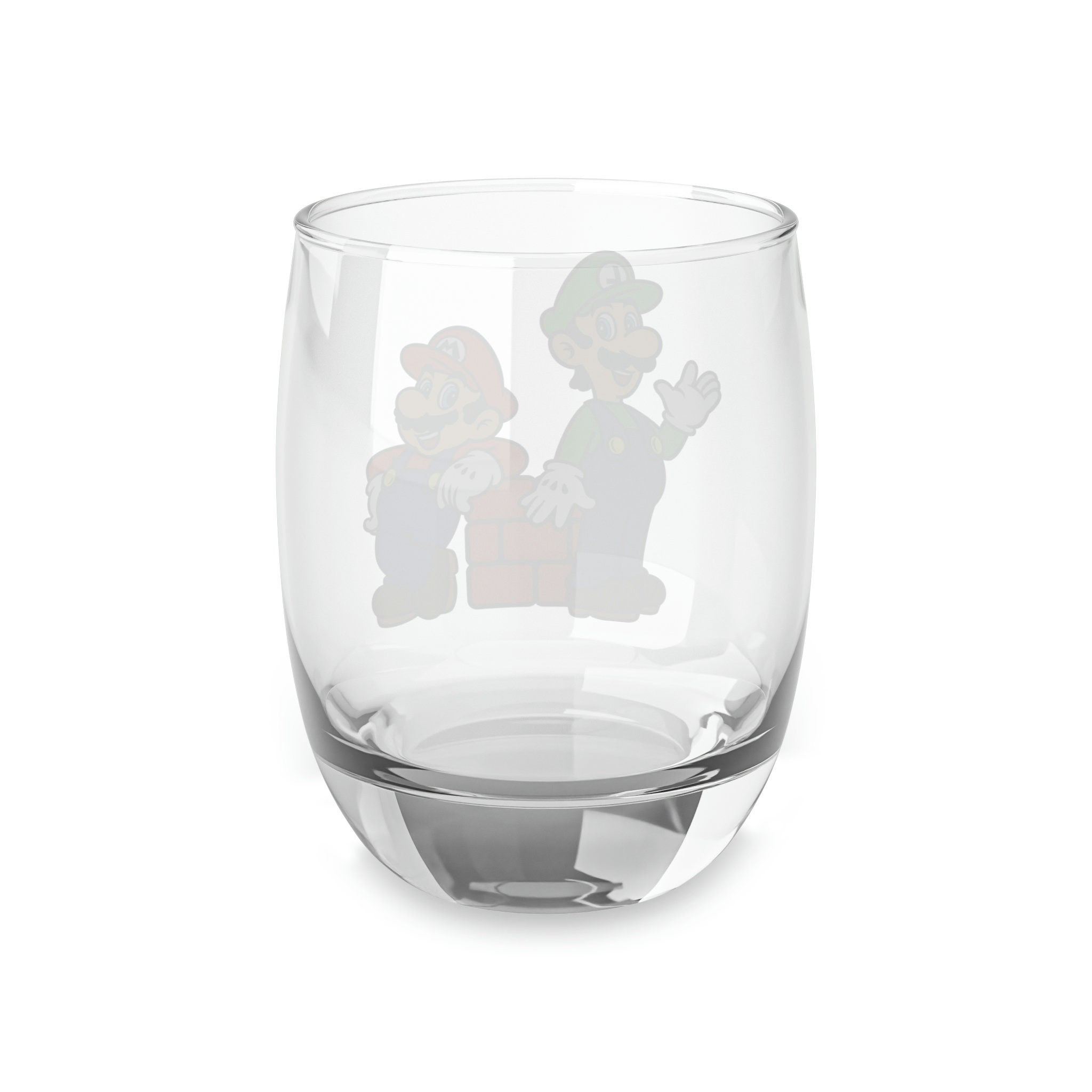 Super Mario Bros Whiskey Glass / Mario and Luigi / Wine / Beer ...