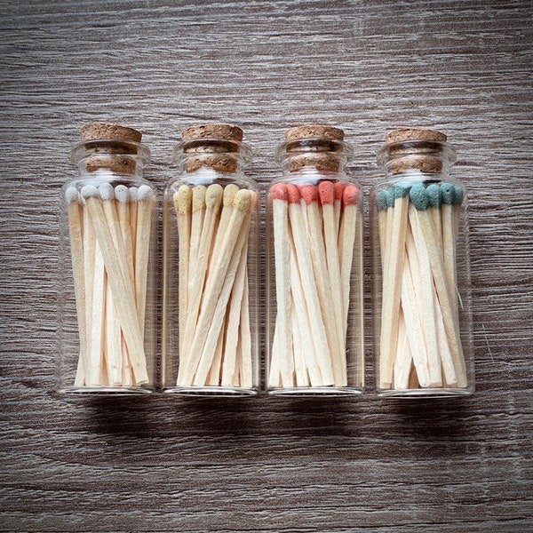 Jar of Matches - Etsy