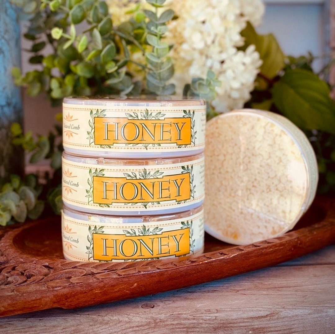 Raw Comb Honey | All Natural Raw | Honeycomb | Ross Rounds | Cut Comb ...