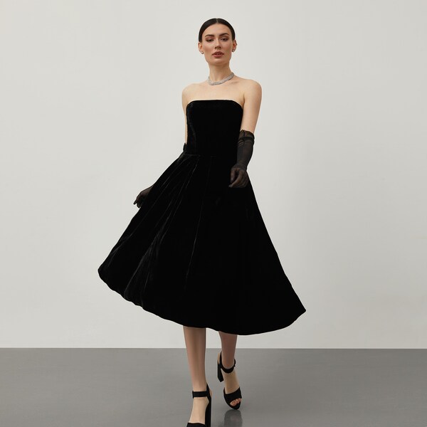 Black Classy Dress - Etsy