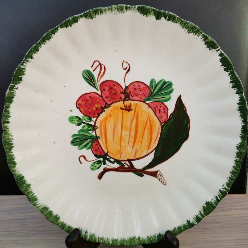 Blue Ridge Plates - Etsy