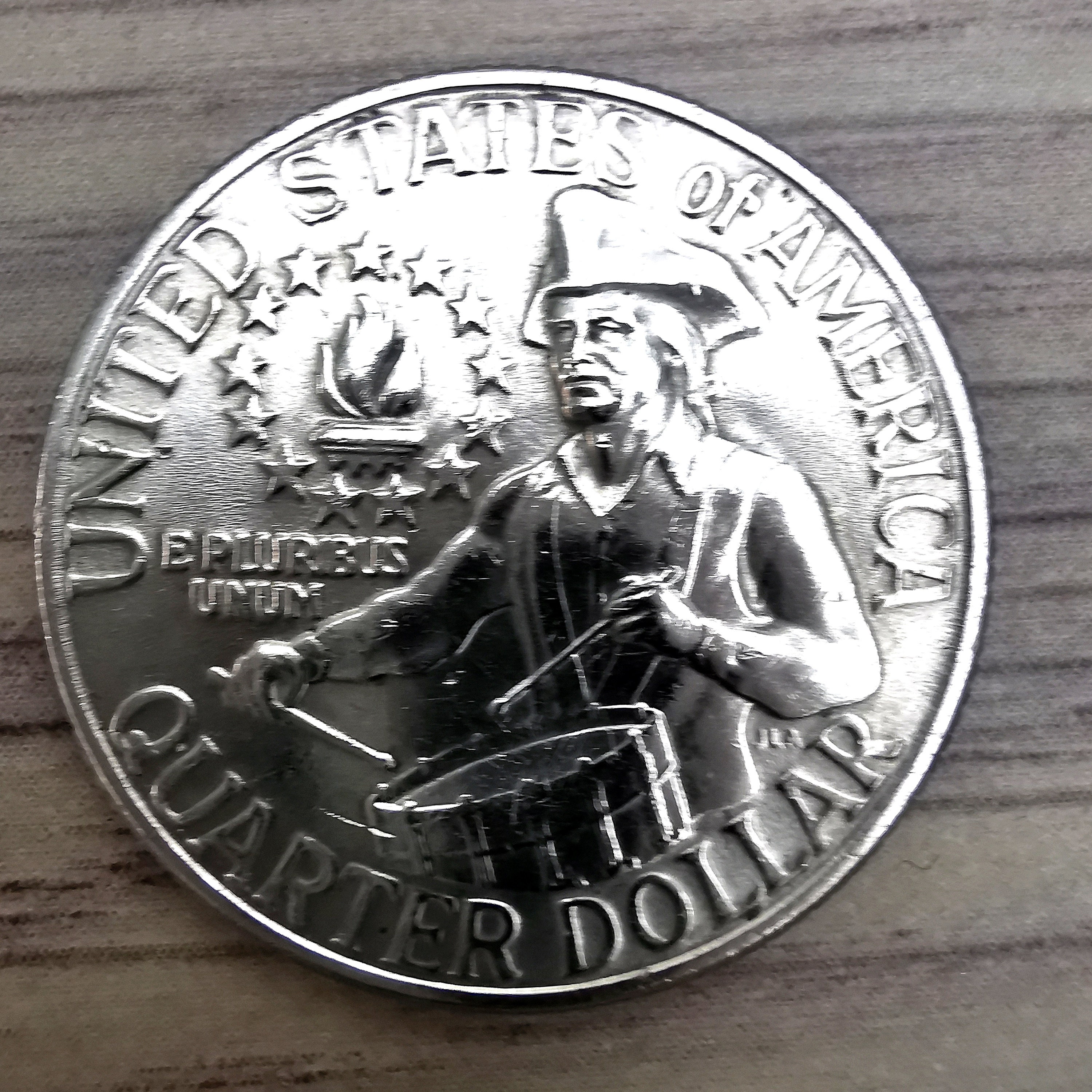 American Quarter Dollar Coins X 4 Including Commemmorative Issues From ...