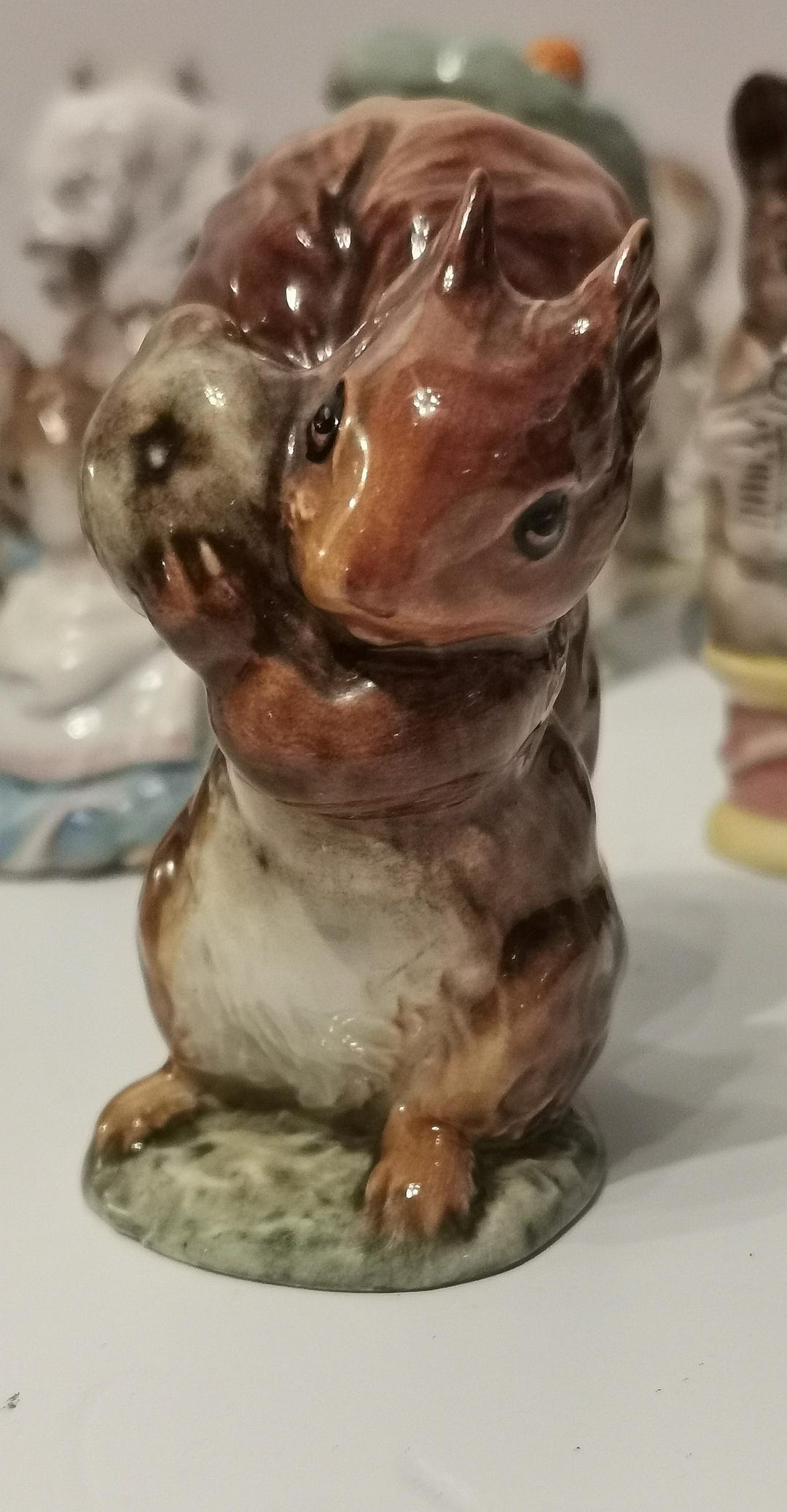 Beatrix Potter Squirrel Nutkin Figurine, Beswick - Etsy