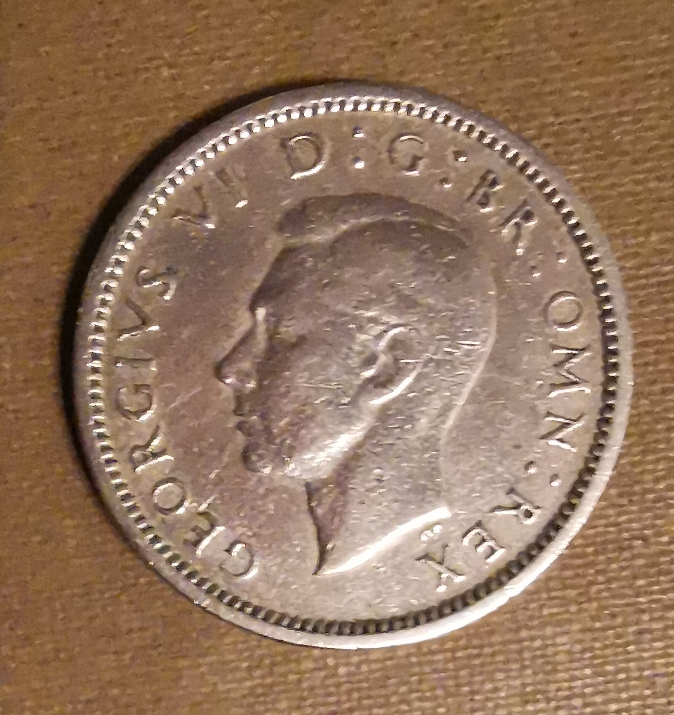 British Sixpence King George VI Dated 1949 - Etsy UK