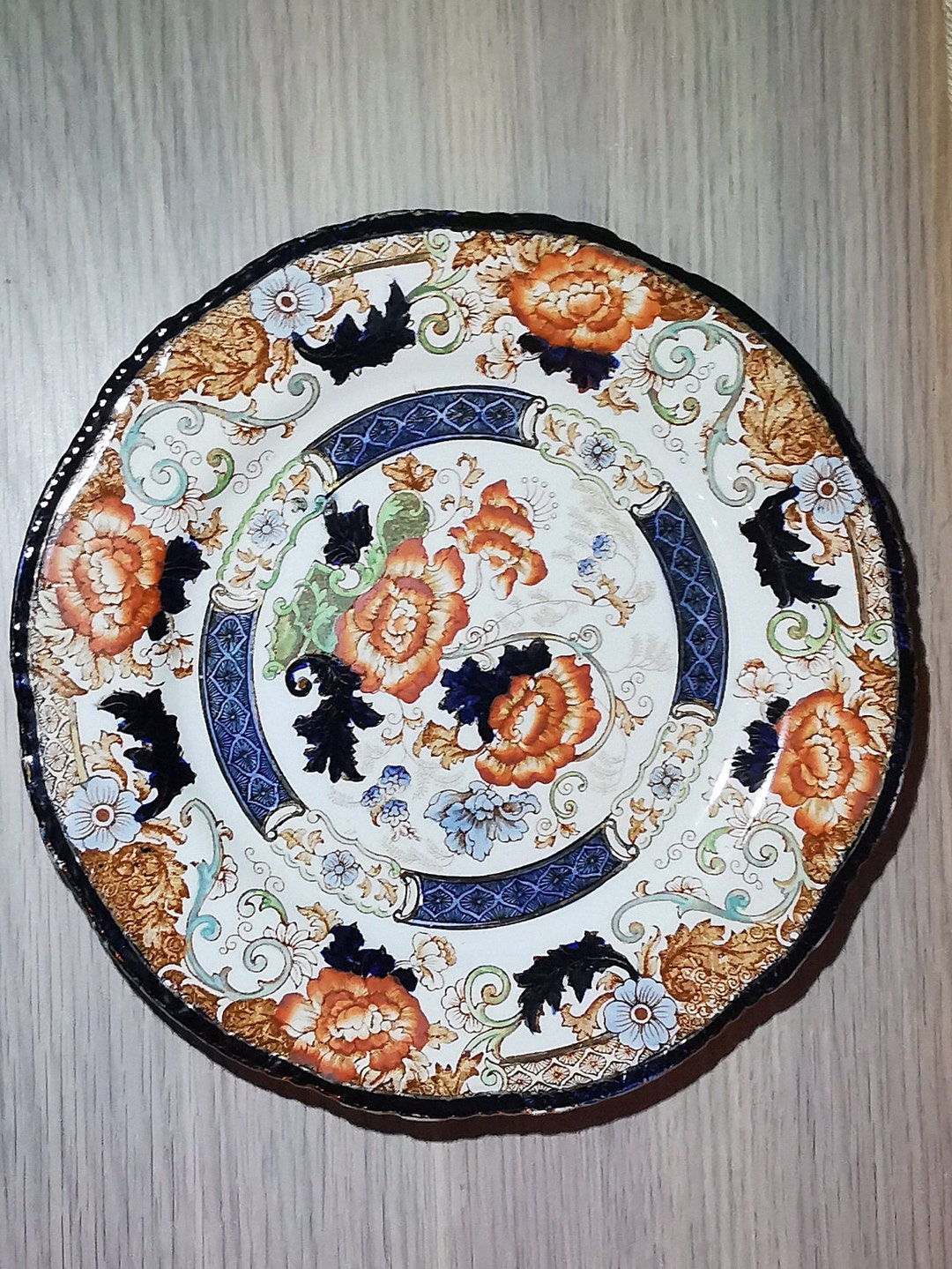 Antique Woods and Son - Verona Plate 1891 - 1907. - Etsy