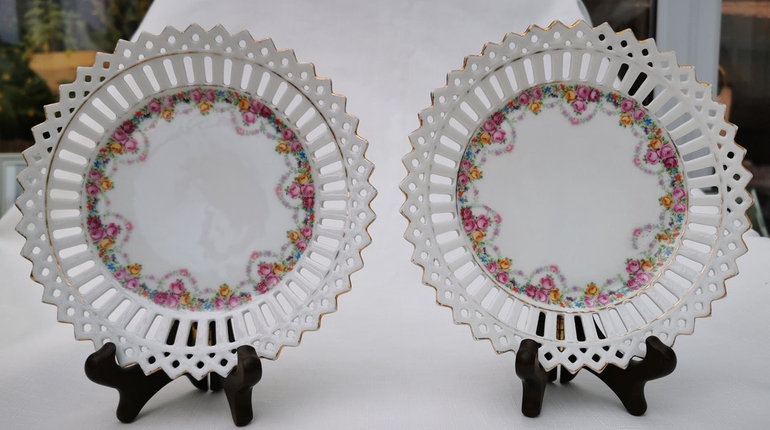 Schumann Bavarian Very Rare Decorative Plates Manufactured 1918-1929 - Etsy