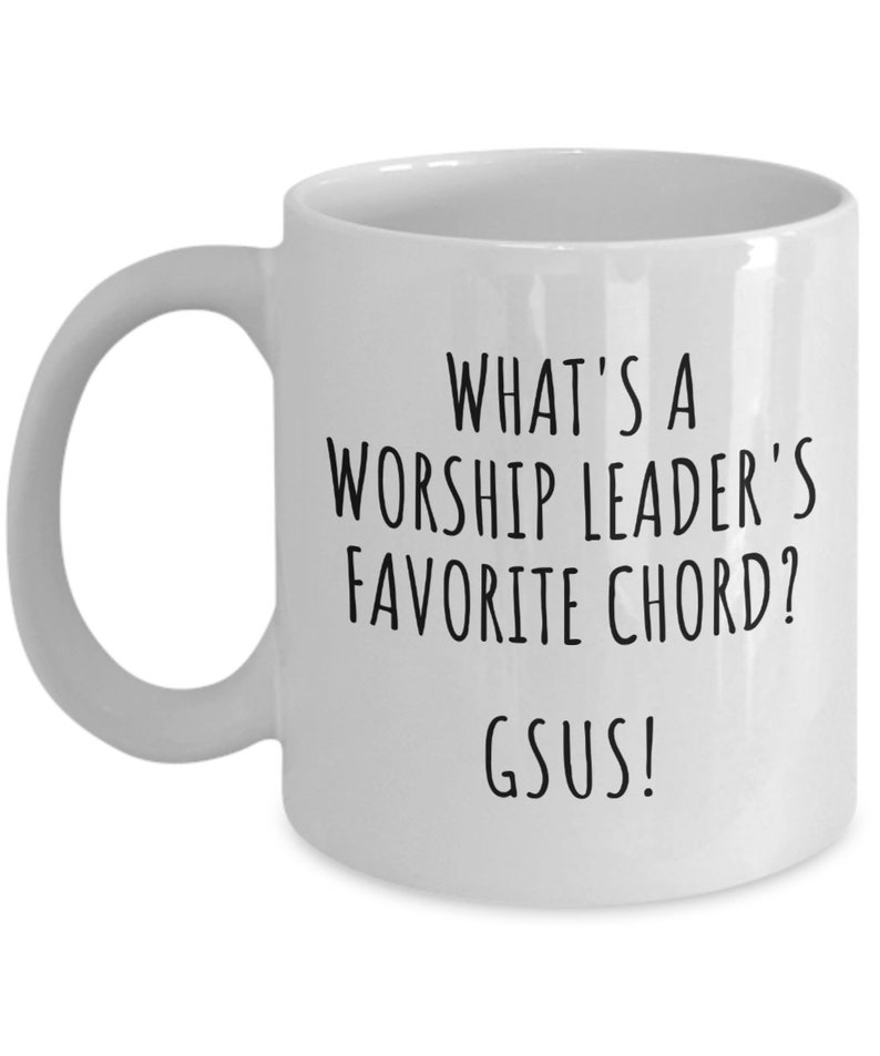 GSUS Chord Coffee Mug: Funny Worship Leader Gift - Etsy