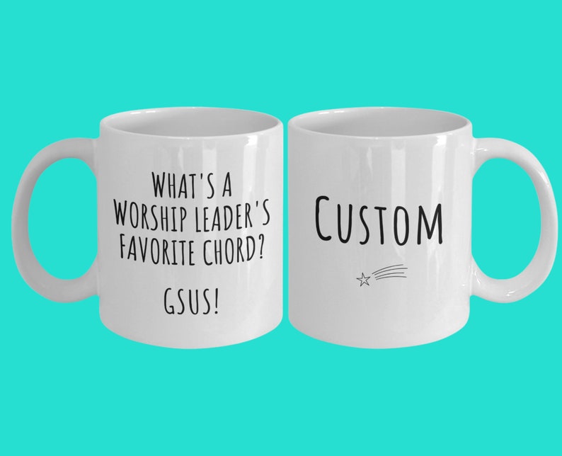GSUS Chord Coffee Mug: Funny Worship Leader Gift - Etsy