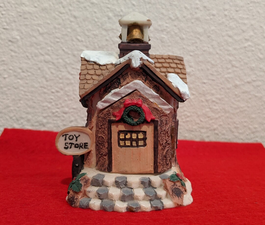 Interactive Santa's Toy Store Figurine - Etsy