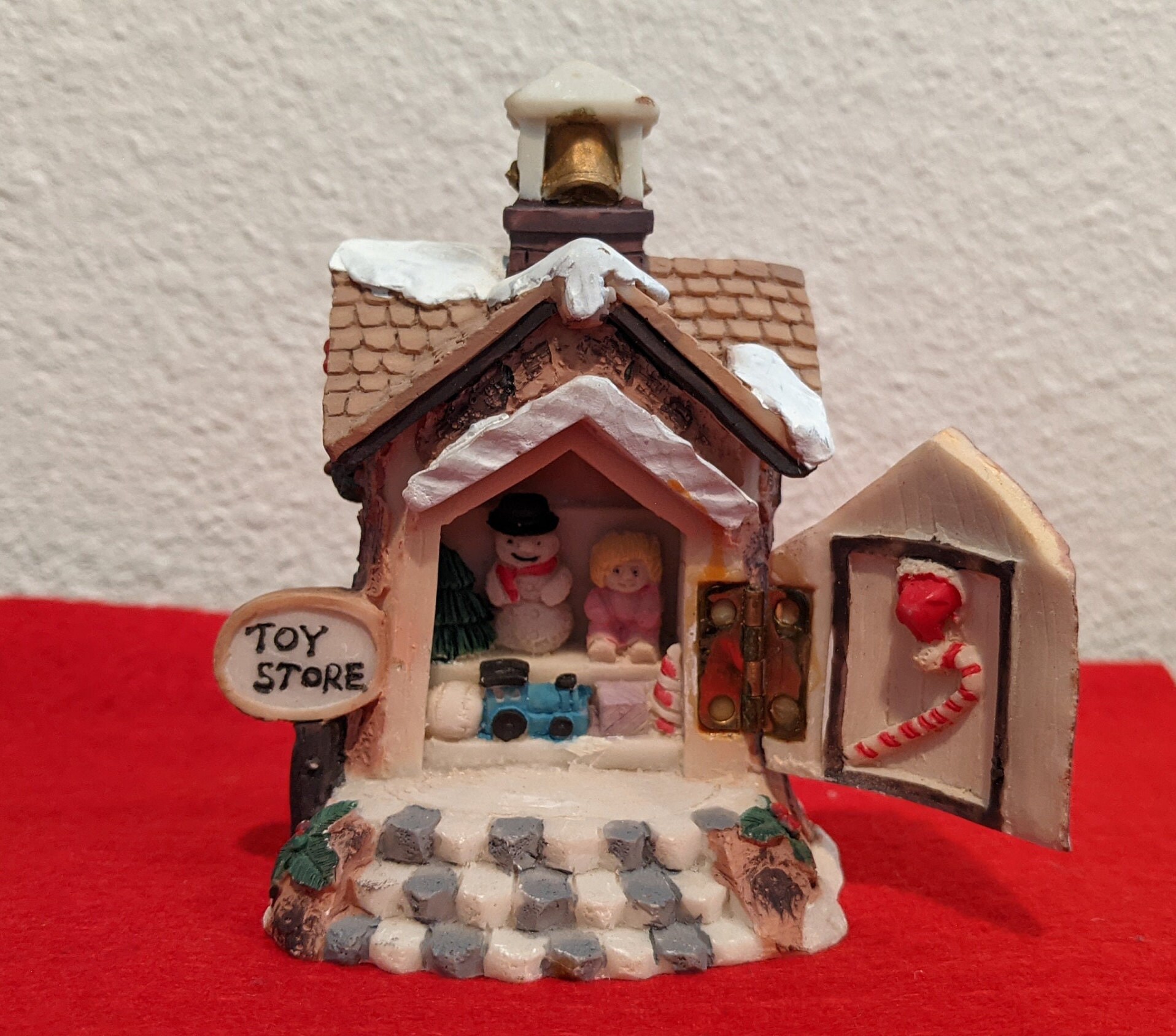 Interactive Santa's Toy Store Figurine - Etsy