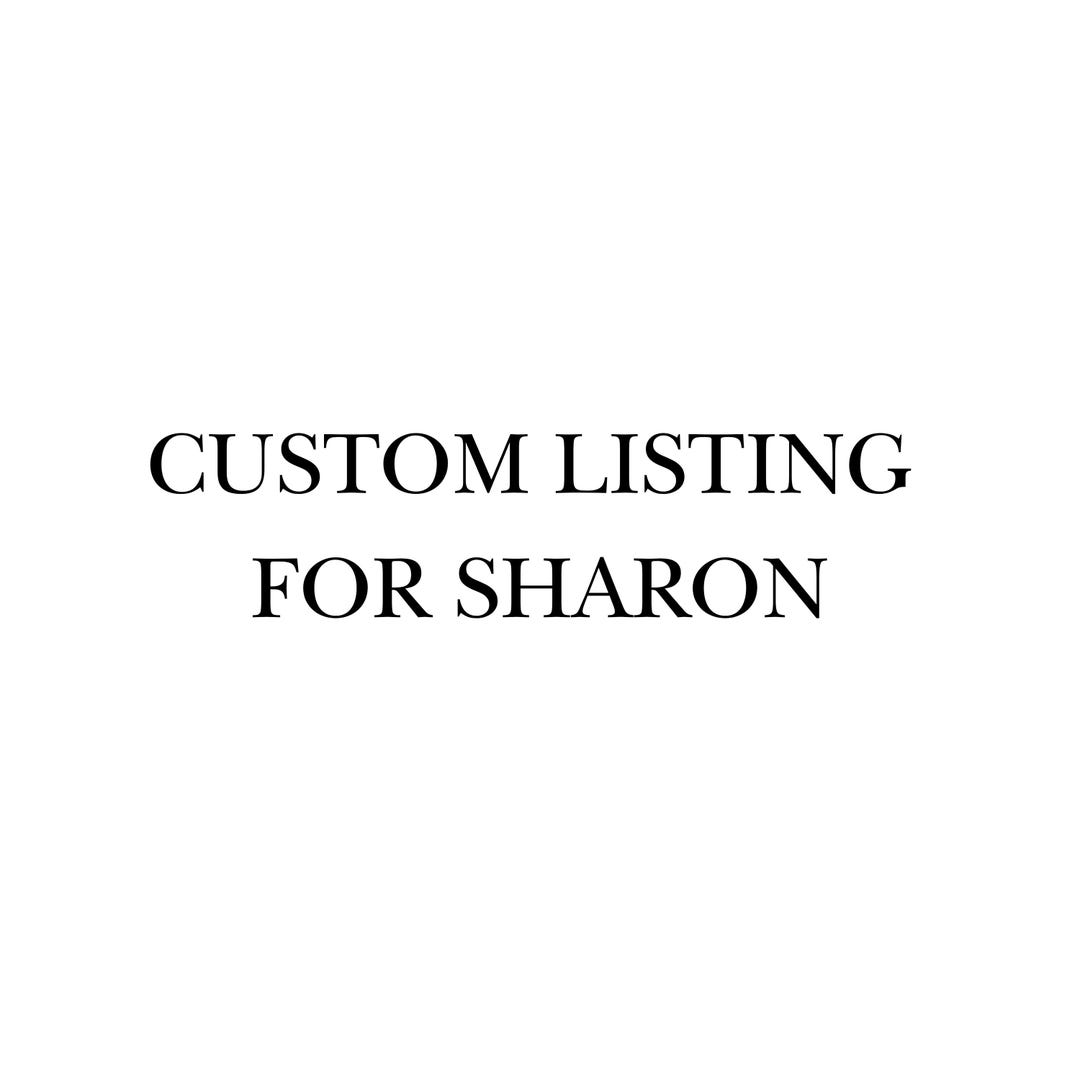 CUSTOM Signature Drink Sign for Sharon - Etsy