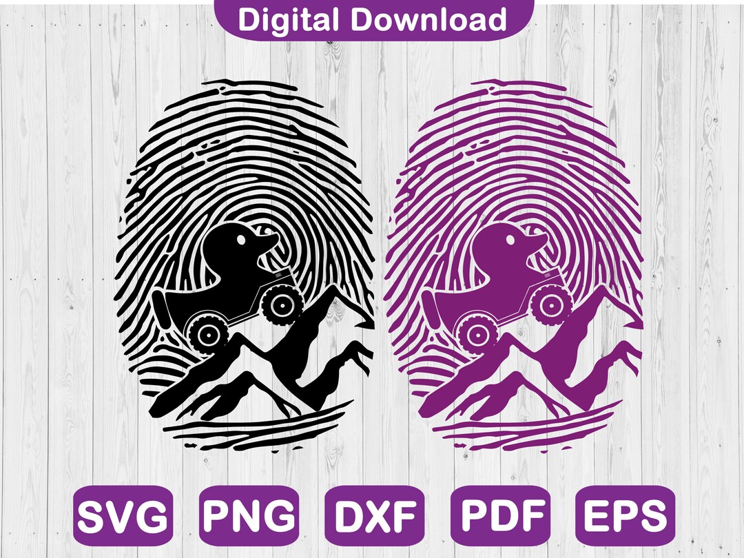 Duck Duck Decal Svg, 4X4 Car Decal, DNA Offroad Svg, Car Sticker Svg ...