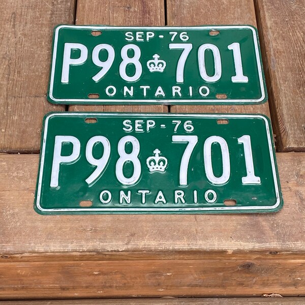 1976 License Plate - Etsy