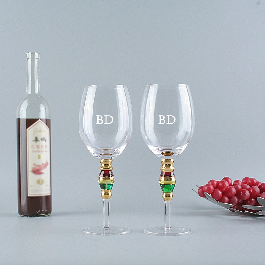 Custom Designed Glasses Custom Logo Glass Etched Glassware - Etsy