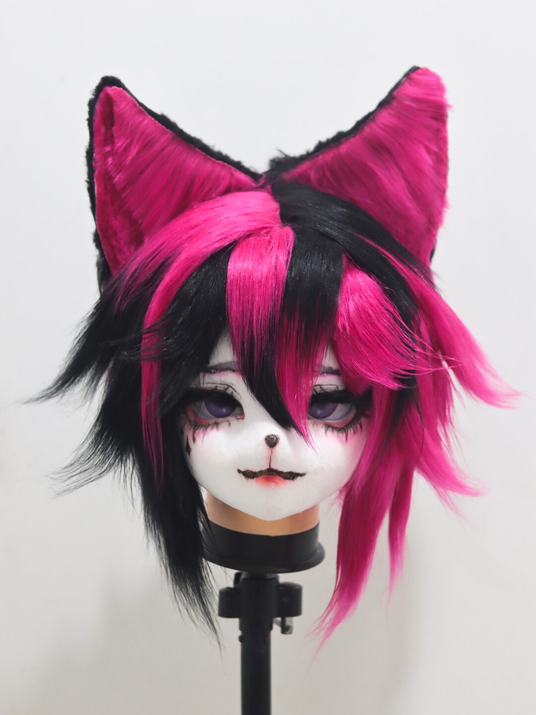 Kigurumi Head Mask,furshit Mask Head , Handmade Mask , Pet Play , Furry ...