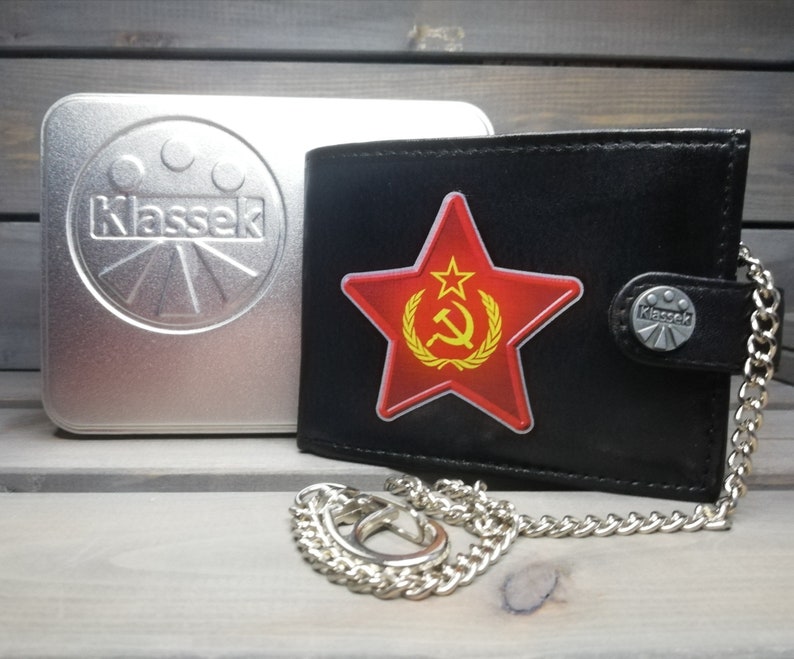 Soviet Wreath Communism Wallet Socialist Hammer and Sickle Wallet ...
