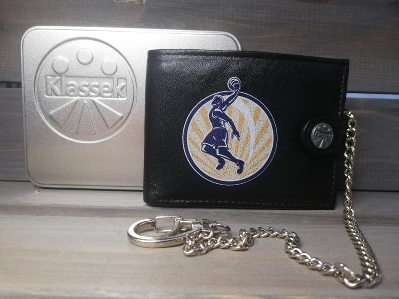 Basketball Player Wallet Genuine Leather Basketball Gift for Men ...