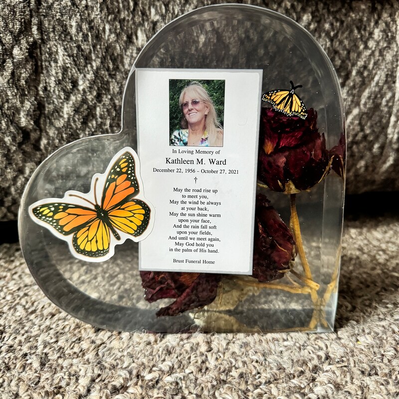 Memorial Heart - Etsy