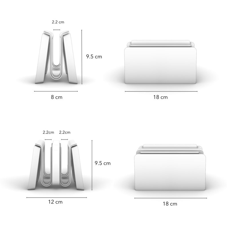 Vertical Laptop Stand Premium Black Wood Clamshell Stand Vertical for ...