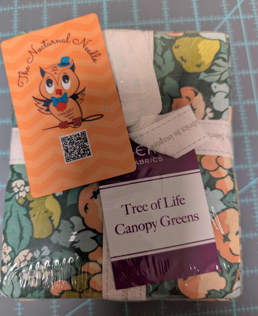 Liberty Tree of Life Canopy Greens Fat Quarter Bundle by Liberty ...