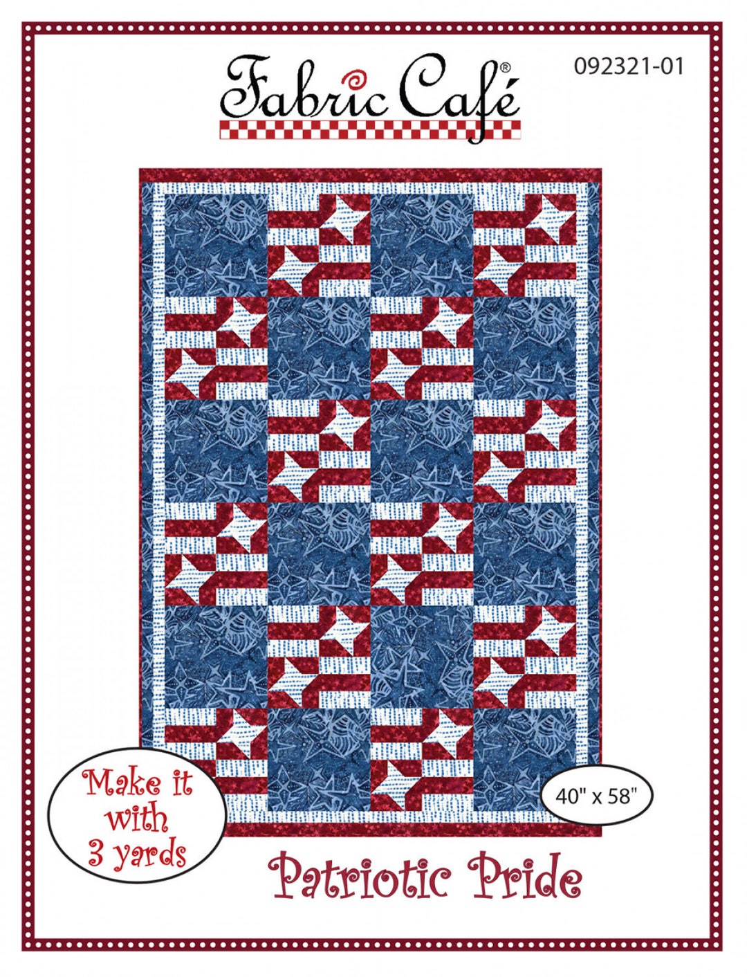 Patriotic Pride Quilt Pattern - Etsy