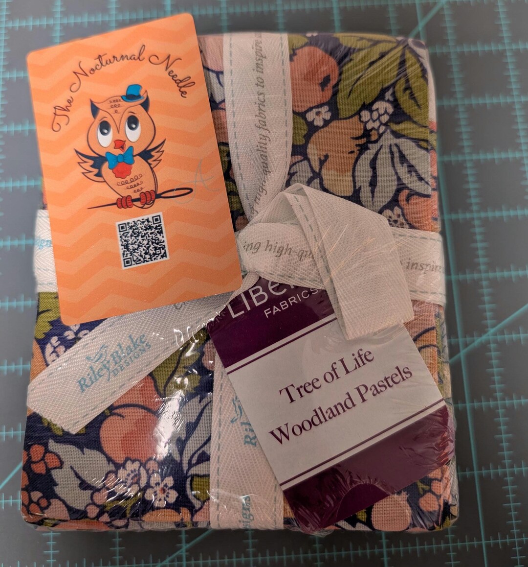 Liberty Tree of Life Woodland Pastels Fat Quarter Bundle by Liberty ...