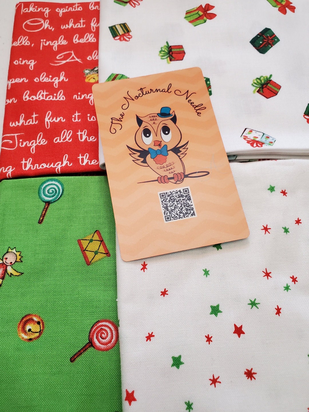 Jingle Bells Fat Quarter Bundle by Lindsay Wilkes for Riley Blake ...