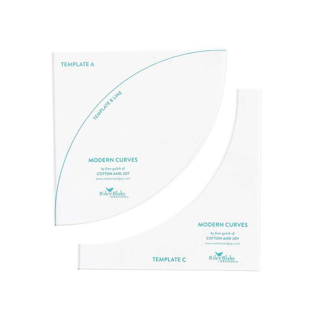 Modern Curves Template Set by Frank Gulick - Etsy