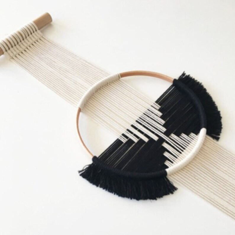 Circle Macrame Wall Hanging Circle Wall Decor Set Hoop - Etsy