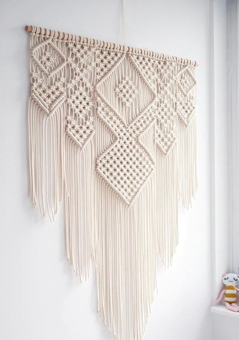 Extra Large Macrame Wall Hanging Bohemian Decoration Woven - Etsy