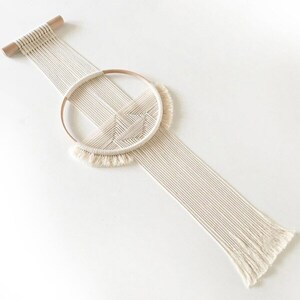 Circle Macrame Wall Hanging Circle Wall Decor Set Hoop Wall Art Macrame Wall Hanging Modern ...