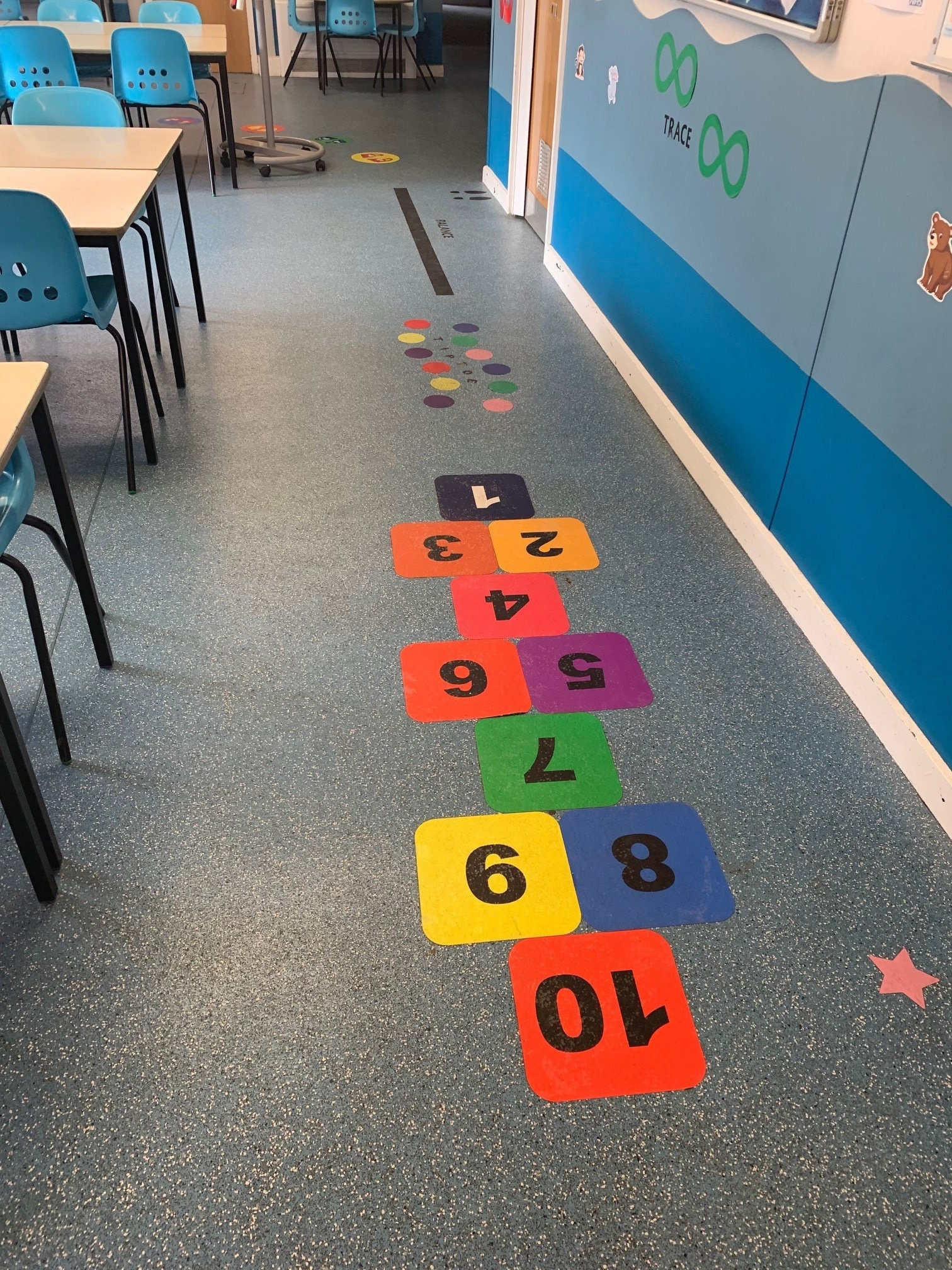 Sensory Floor Stickers Sensory Walk - Etsy