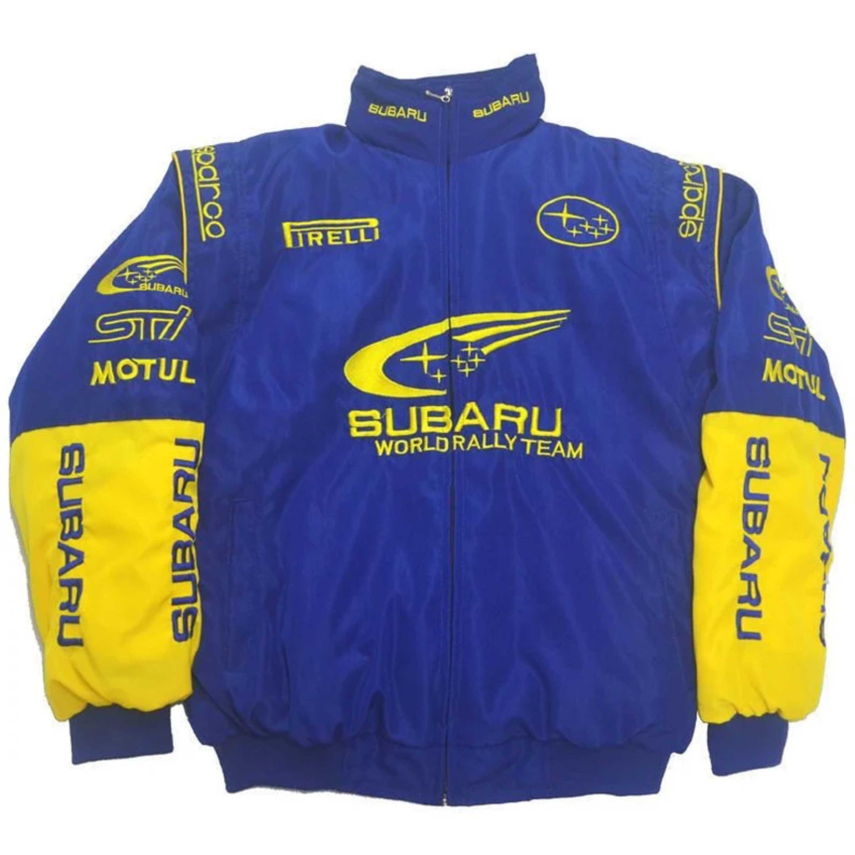 F1 Subaru Racing Jacket Vintage With Cotton Bomber Jacket F1 - Etsy