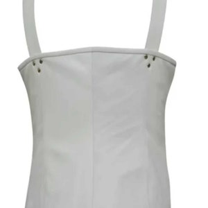 Men's Handmade Shakur Rapper Tupac Style Strap Real Leather Vest - Gift ...