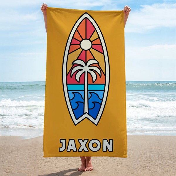 Surfboard Towel - Etsy
