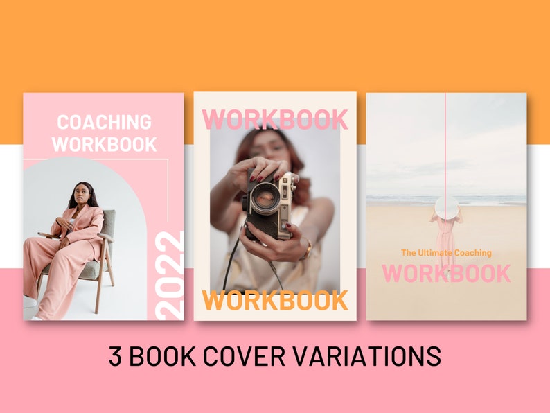 Canva Ebook Template for Coaches & Course Creators | Editable Workbook ...