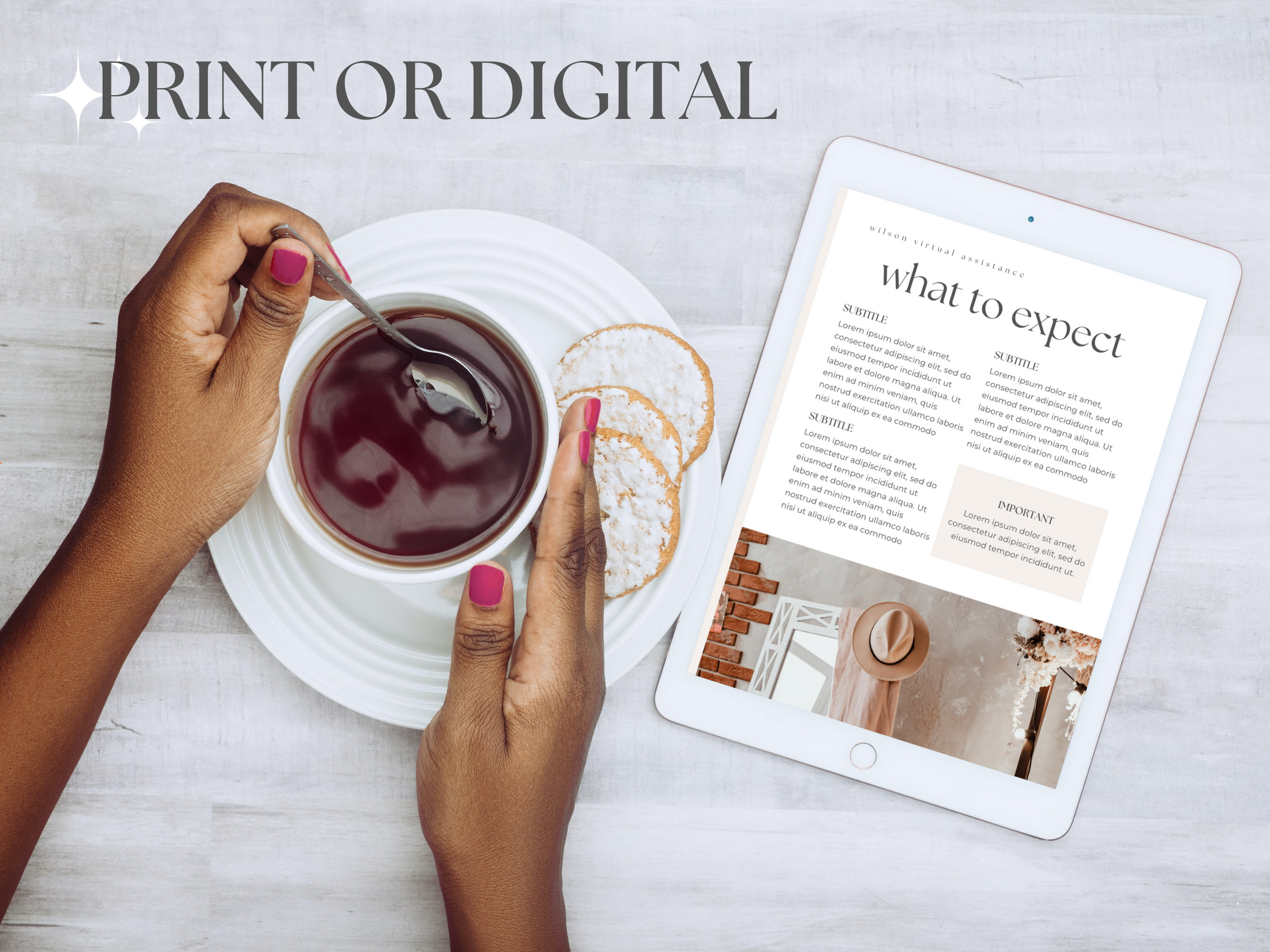 Client Welcome Packet Template Virtual Assistant Welcome Etsy Australia