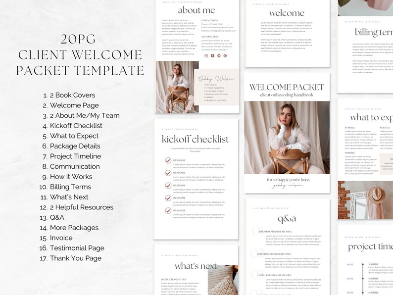 Virtual Assistant Templates Virtual Assistant Client Welcome - Etsy Virtual Assistant Templates Virtual Assistant Client Welcome - Etsy