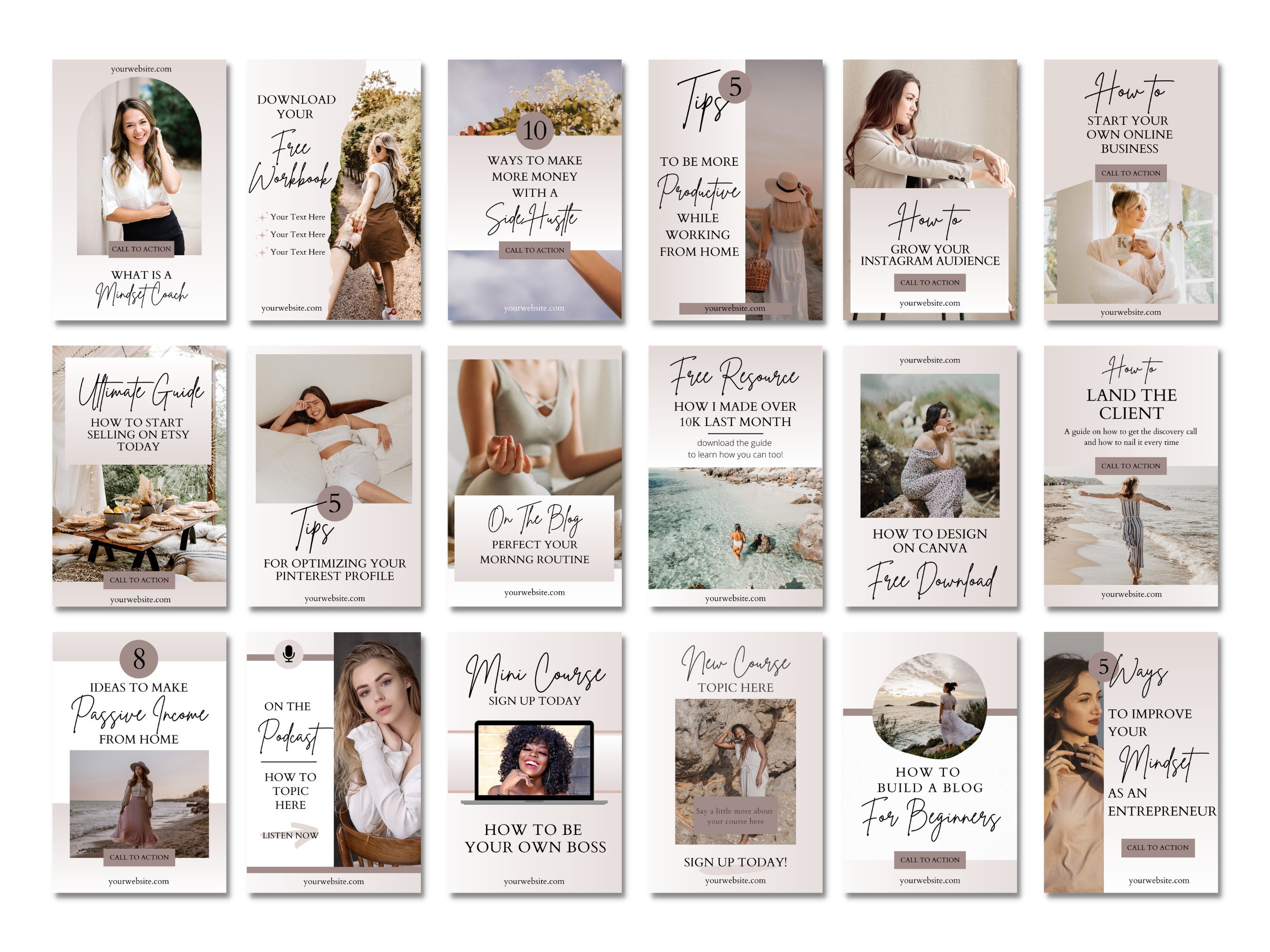 Pinterest Templates, Pinterest Marketing, Pinterest Pins, Pinterest Pin ...