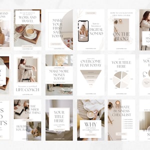 Pinterest Pin Template, Pinterest Template, Pin Template Canva ...