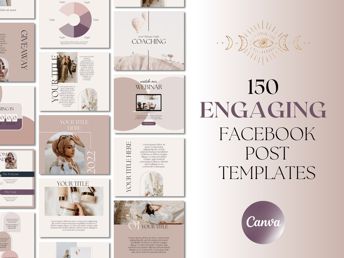 Facebook Post Canva Template, Budget Template Facebook, Facebook ...