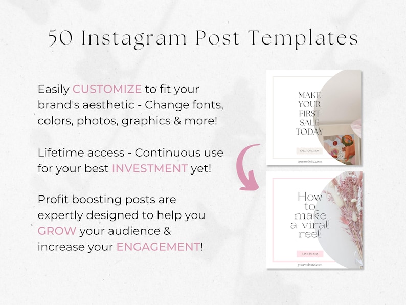 Modern Instagram Story Templates, Social Media Graphics for Coaching ...